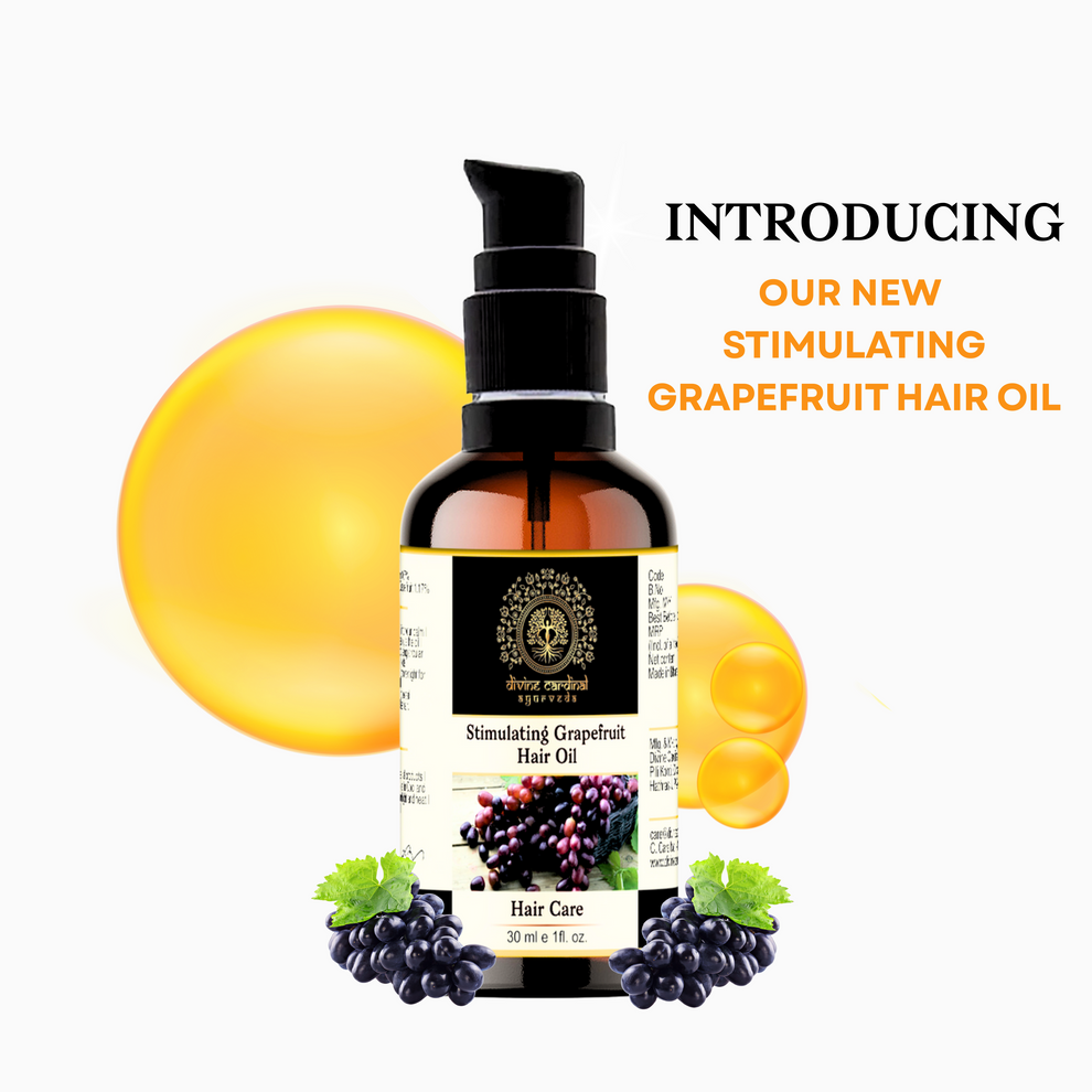 Stimulating Grapefruit Hair Oil | DIVINE CARDINAL INTERNATIONAL