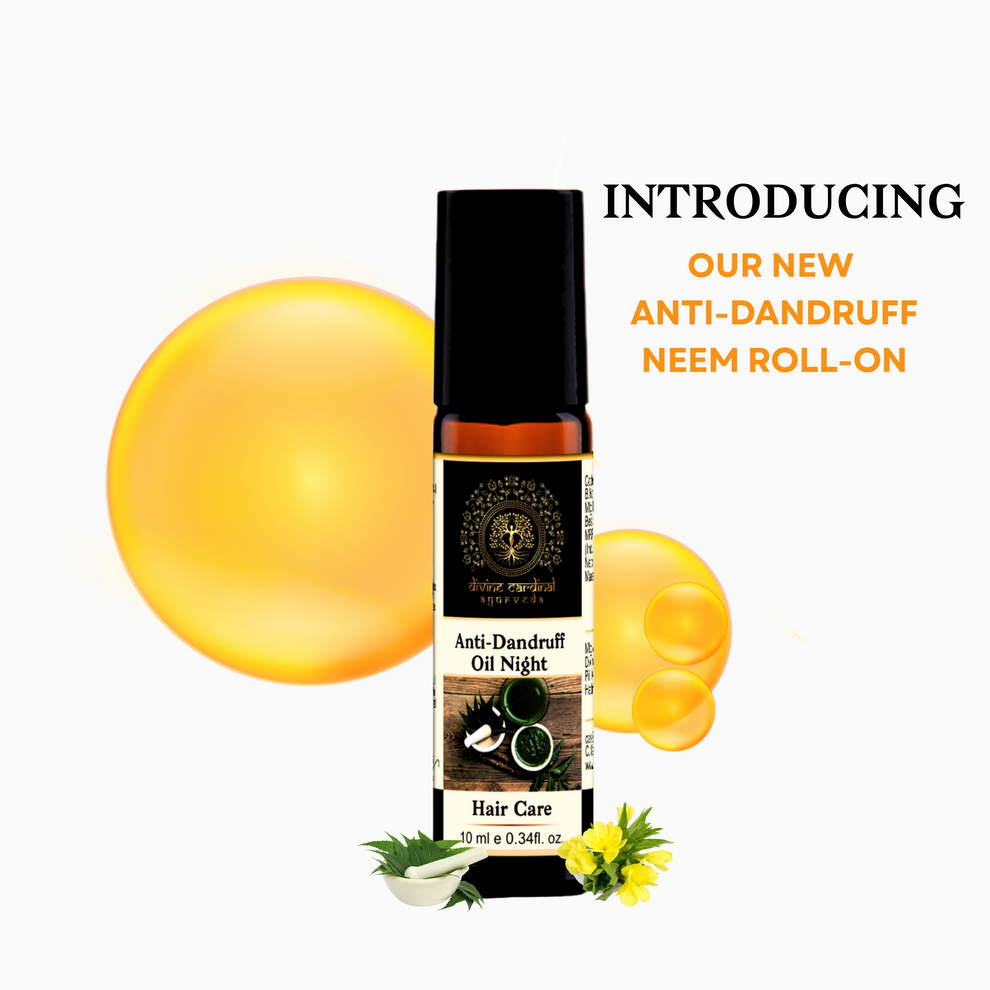 Anti Dandruff Neem Oil Roll-On for Healthy Hair & Scalp